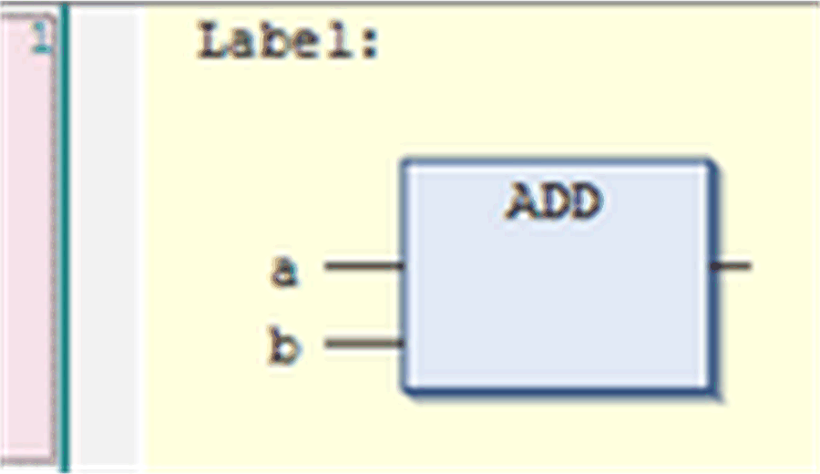 Etiquette dans FBD/LD/IL